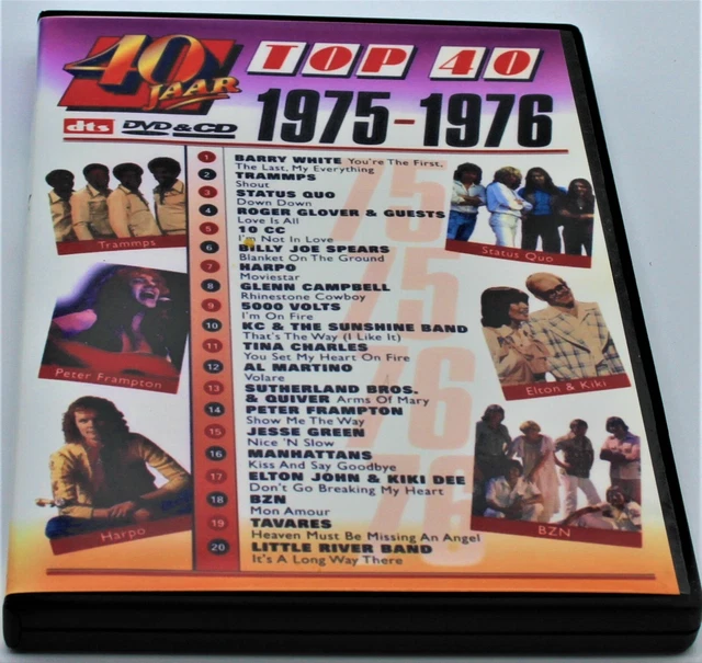 40 JAAR TOP 40 DVD ~ 1975-1976 ~ Top Pops Of The 70's £9.95 - PicClick UK