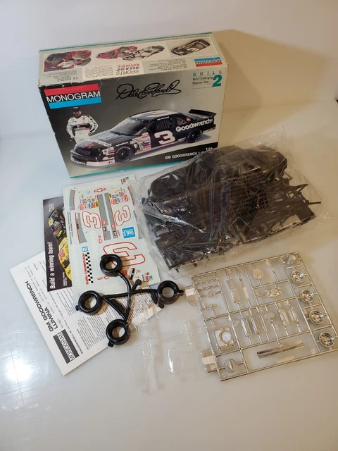 MONOGRAM DALE EARNHARDT GM GOODWRENCH #3 CHEVY LUMINA 1:24 Model Kit ...