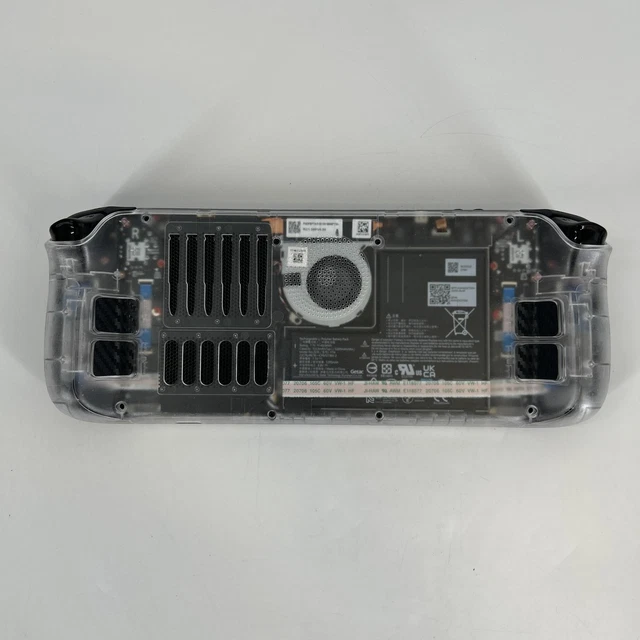 VALVE STEAM DECK Handheld Console Black 256GB w/ Charger - Transparent ...