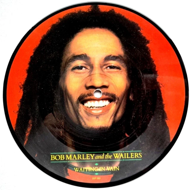NEAR MINT! BOB MARLEY & THE WAILERS Waiting In Vain PICTURE DISC 7" VINYL NM EX+ EUR 25,17 ...