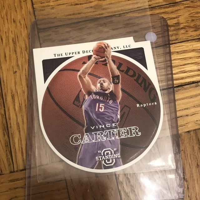 VINCE CARTER 2003-2004 pont supérieur debout coupe matrice gaufré HOF ...