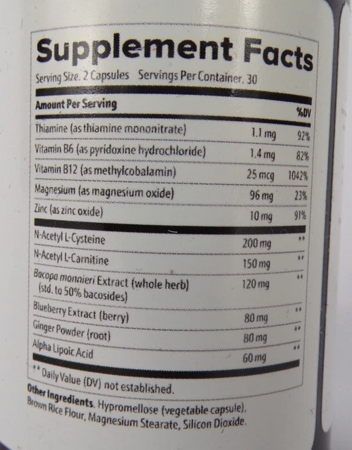 NERVE EEZ E-HEALTH-60 Capsules-07/2026-Nerve Pain Support £29.78 ...