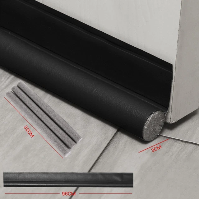 FLEXIBLE DOOR BOTTOM Sealing Strip Guard Wind Dust Threshold Seal Draft ...