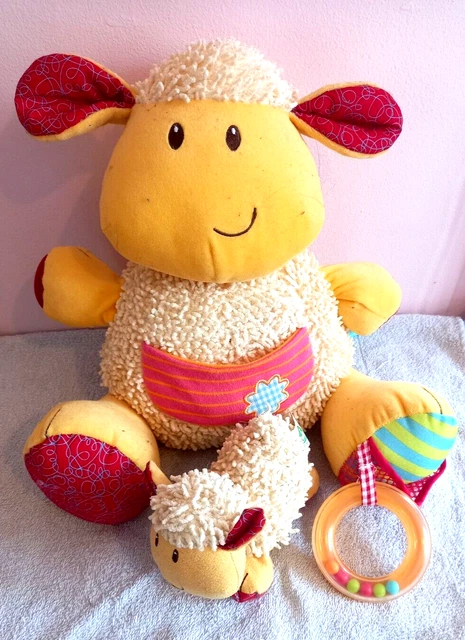 EARLY LEARNING CENTRE Blossom Farm Baby Activity Rattle Sheep Smaller ...