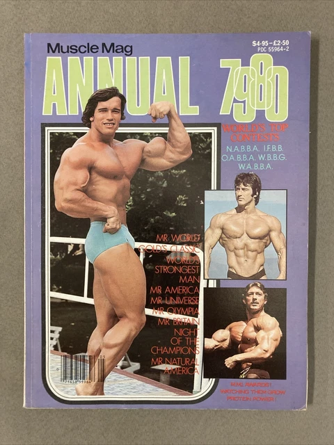 MUSCLEMAG ANNUAL BODYBUILDING Magazine / Arnold Schwarzenegger / 1979 / ...