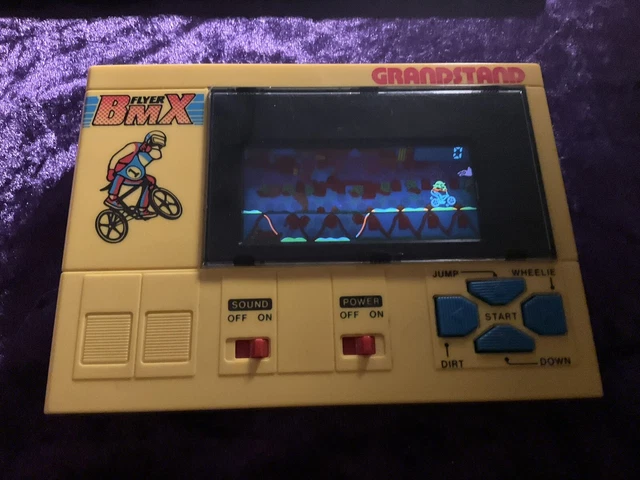 RETRO GRANDSTAND BMX Flyer Handheld Game £85.00 - PicClick UK