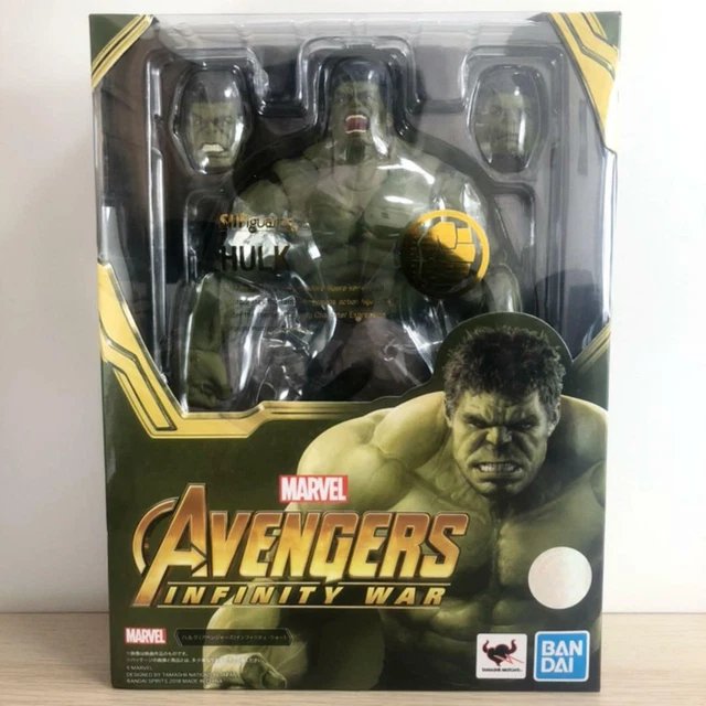FIGURA DE HULK de S.H.Figuarts Avengers Infinity War BANDAI Tamashii ...