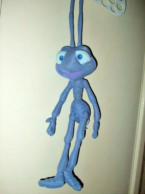 VINTAGE DISNEY A BUGS LIFE FLIK Ant Soft Toy Plush Applause 18" high ...