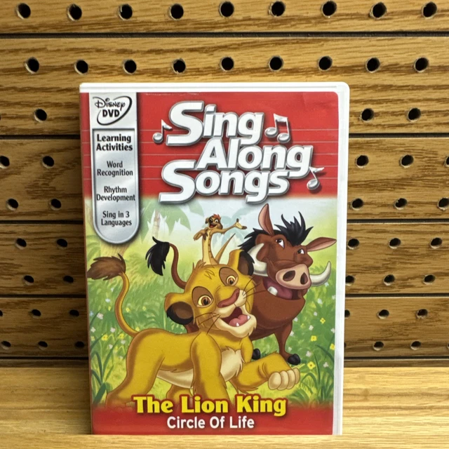 DISNEY'S SING ALONG Songs - The Lion King Circle of Life $16.67 - PicClick