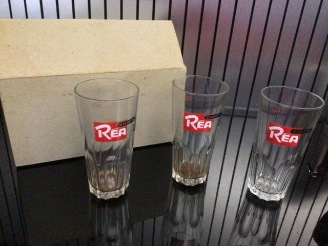 SIX VERRES À jus de fruits Réa / vintage années 60-70 EUR 12,00 ...