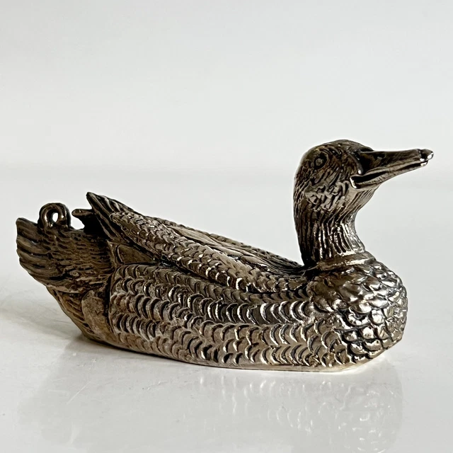 JEAN MAILLARD (1901-1993) Sculpture animalière signée métal argenté le ...