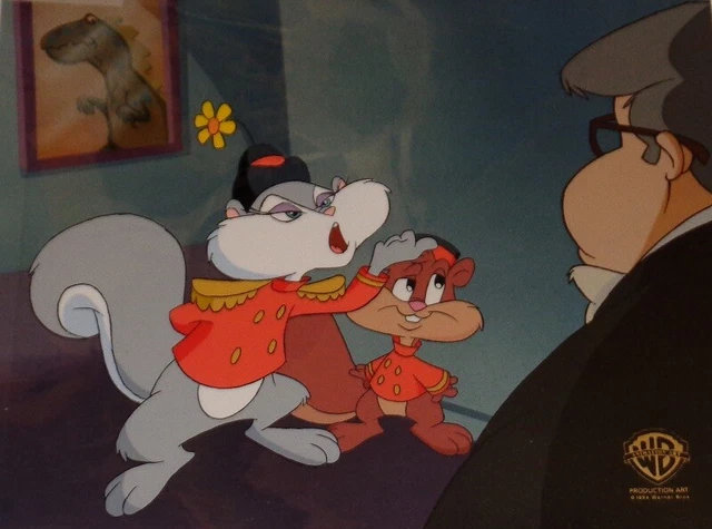 The Animaniacs Animated Series Original Production Cel Slappy Squirrel Skippy 2 40500 Picclick