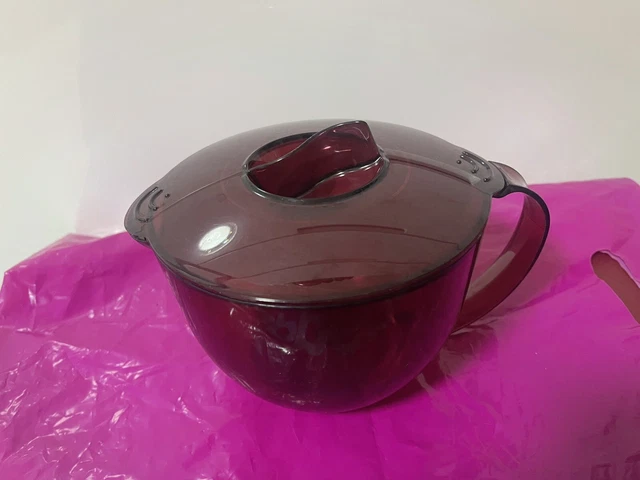 TUPPERWARE MICROPLUS MICROCOOK 1 L Kanne Tupperwave 200 Mikrokanne Rot # EUR 10,00 - PicClick DE