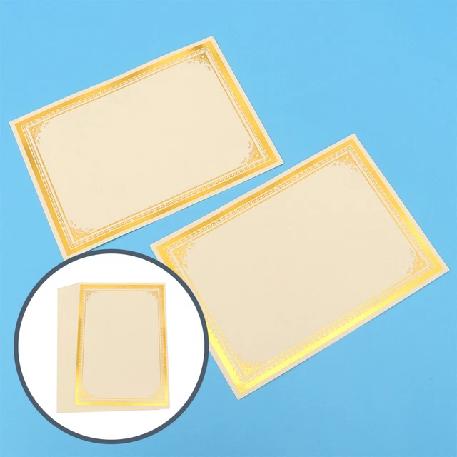 8 SHEETS GRADUATION Diploma Paper Printer Paper Certificate Printing ...