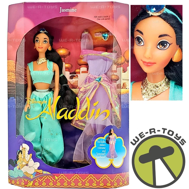 DISNEY'S ALADDIN PRINCESS Jasmine Doll 1992 Mattel 2557 £56.23 ...