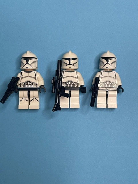 LEGO STAR WARS P1 Clone Troopers Phase 1 x3 £17.49 - PicClick UK
