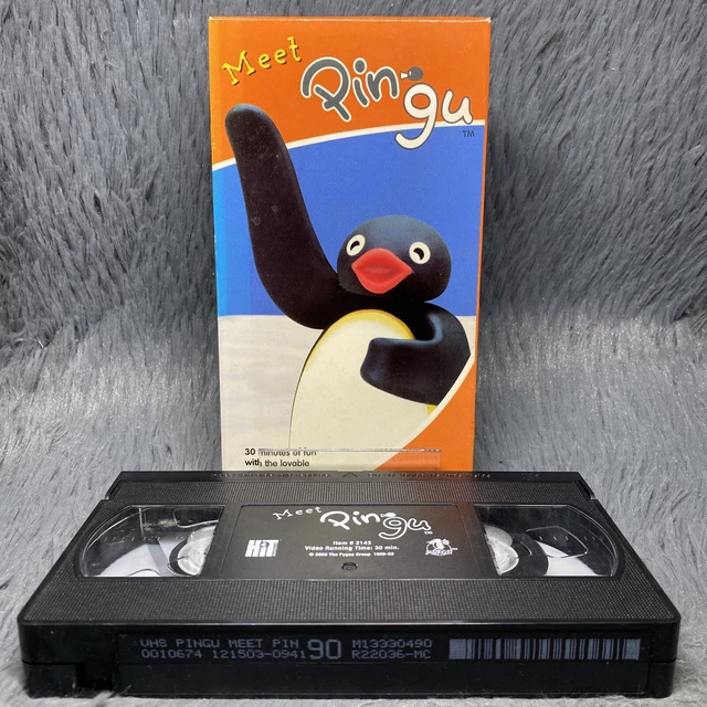 MEET PINGU VHS Tape 2003 Hit Entertainment Kids Claymation Cartoon Show ...