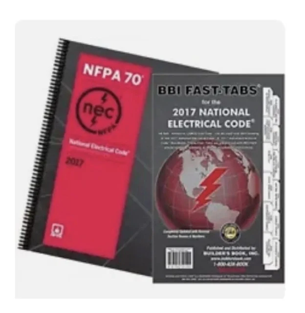 NFPA 70 NATIONAL Electrical Code NEC Spiralbound Fast Tabs 2017 NEW nfpa-70-national-electrical-code-nec-spiralbound-fast-tabs-2017-new