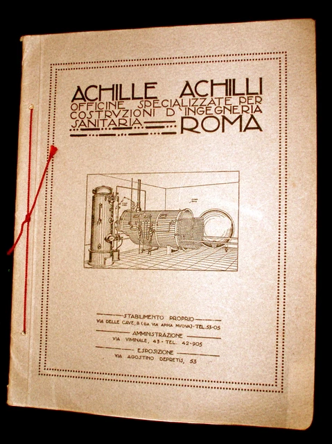 ACHILLE ACHILLI OFFICINE specializzate costruzioni d'ingegneria ...