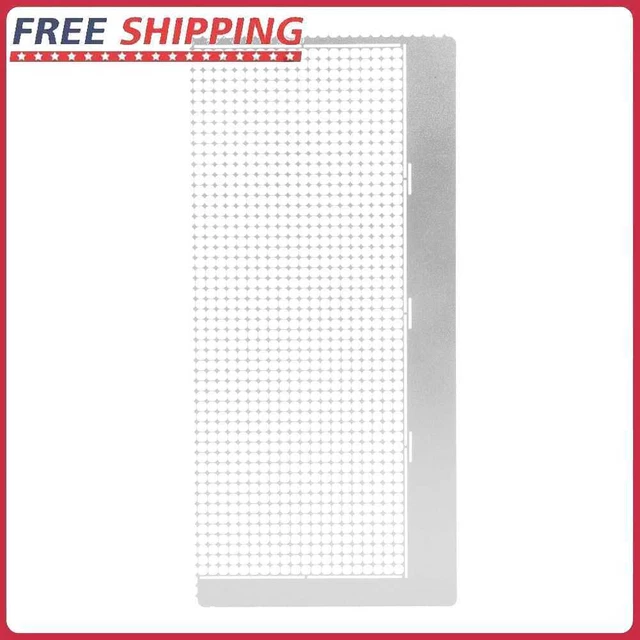 5D DIAMOND MESH Ruler 1220 Holes Metal Round Drill for Art Crafts (140 ...