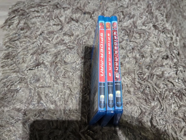 SPIDER-MAN TRILOGY (BLU-RAY) Tobey Maguire £5.40 - PicClick UK