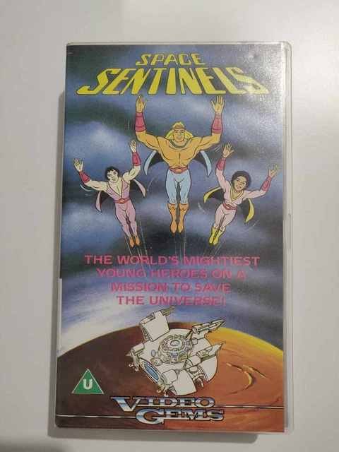 SPACE SENTINELS 1977 FILMATION 1987 VHS VIDEO CARTOON- 80s £5.00 ...