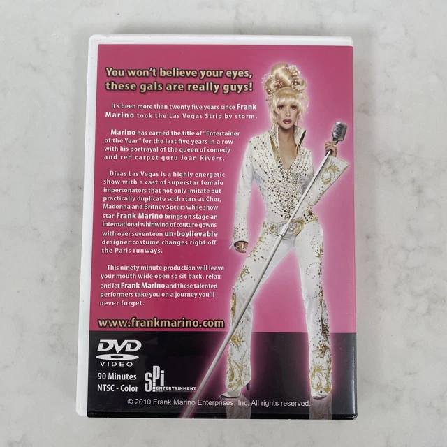 FRANK MARINO DIVAS DVD Las Vegas Show Live Drag Queens Autographed (M ...