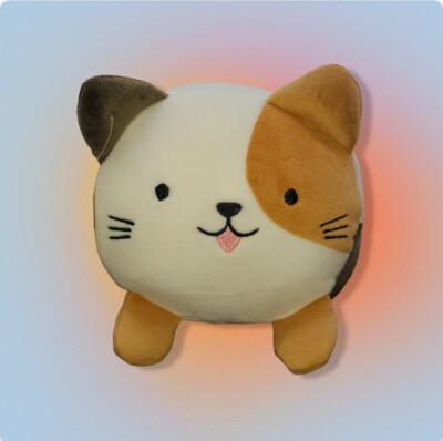 RARE DAISO JAPANESE CALICO Plush Cat Doll Cute Soft Stuffed Toy 15" £26 ...