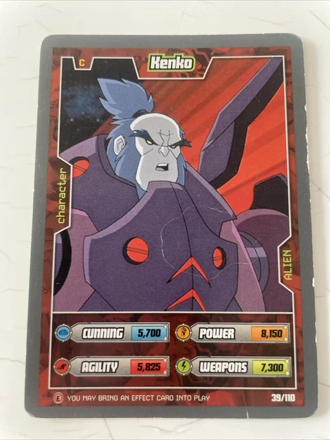 BEN 10 ALIEN Adventures Collectable Card Kenko 39/110 Trading Card £4. ...