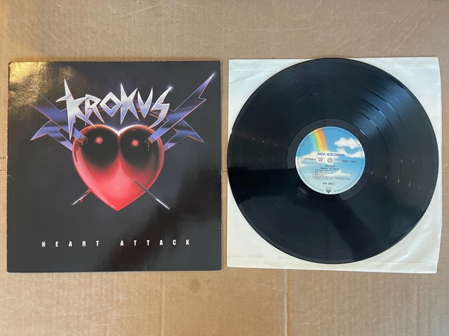 KROKUS – HEART Attack - MCA Records 255 388-1 - Vinyl siehe Foto $23.43 ...