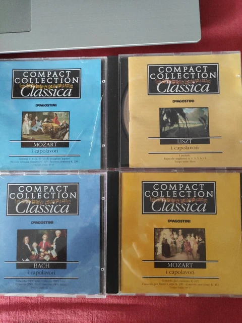 I CAPOLAVORI: Compact Collection Classica 4 Cd EUR 10,00 - PicClick IT