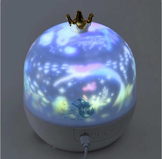DISNEY STORE JAPAN Ariel Flounder Sebastian Room Projection 2023 New ...
