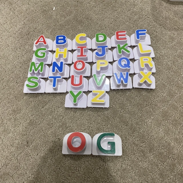 COMPLETE SET LEAPFROG Fridge Phonics REPLACEMENT Alphabet 26 Letters ...