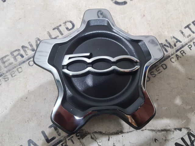 GENUINE FIAT 500X 2016-2023 Alloy Wheel Center Cover Cap 0735626312-001 ...
