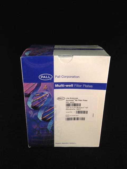 PALL LIFE SCIENCES Multi-Well AcroWell 96 Filter Plate #5022 NIB £50.28 ...
