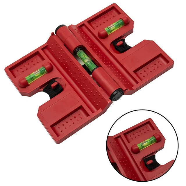 HORIZONTAL FENCE LEVEL Meter Post Magnetic Pipe Plastic W/ Strap 3 ...