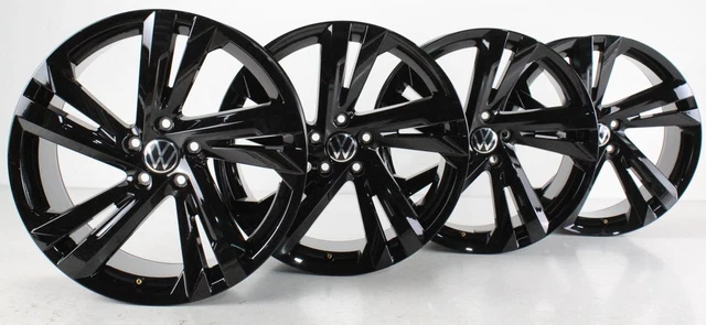 VW TIGUAN II AD1 & Allspace Rims 19 Inch Valencia Black Alloy £903.17 ...