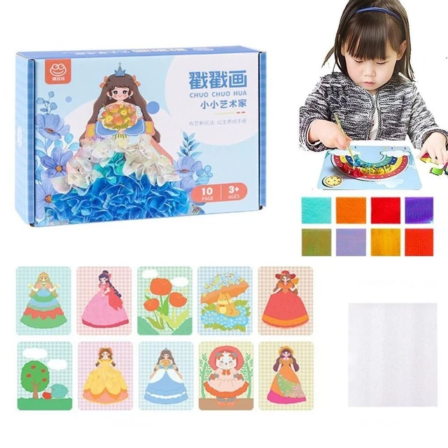 PAPER POKE ART DIY Toys Puzzle Children Painting Handmade Toys Kids EUR ...