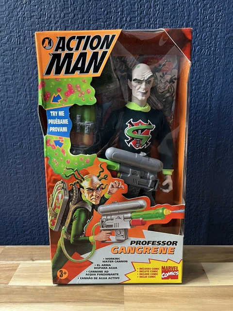 ACTION MAN VINTAGE 1996 Professor Gangrene Rare In Original Packaging ...