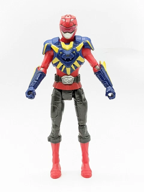 BEAST-X KING RED Ranger Power Rangers Beast Morphers 6" Action Figure ...