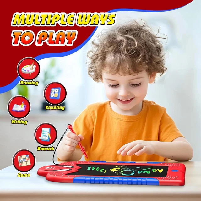 BRAXEL TOYS FOR 3-8 Year Old Boys Girls, 8.5inch Drawing Pad Toddler ...