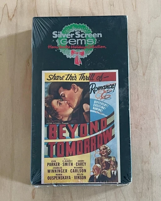 BEYOND TOMORROW (1940) Sealed VHS Drama Romance Fantasy Holiday Screen ...