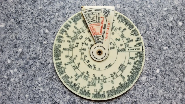 VINTAGE SHETACK ENGINEERS DC Chart Circular Sliding Guide £4.00 ...