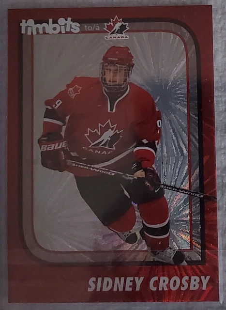 2021/2022 TIM HORTONS SIDNEY CROSBY timbits card $125.00 - PicClick CA