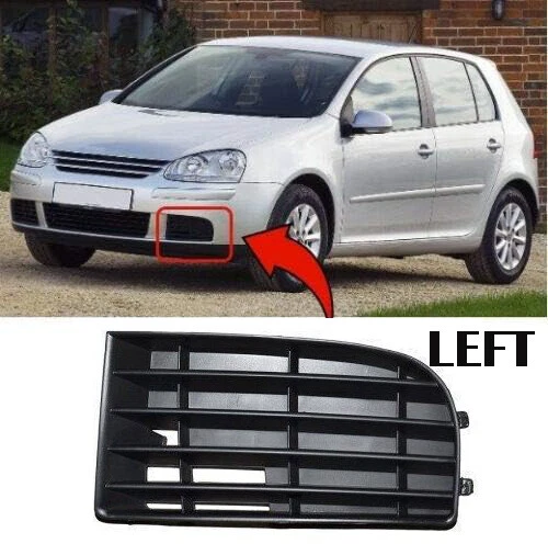 FOR VW GOLF Mk5 Front Bumper Lower Grille Left Passenger Side 2004-2008 ...