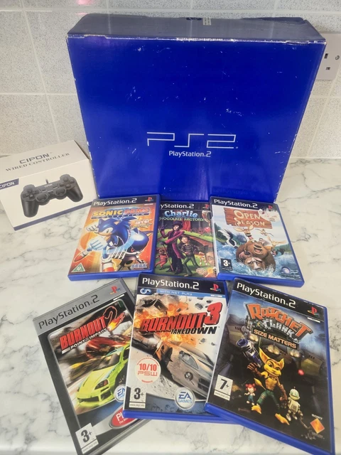 PS2 BOXED WITH Games + Extra Controller. Please See Description. £99.52 ...