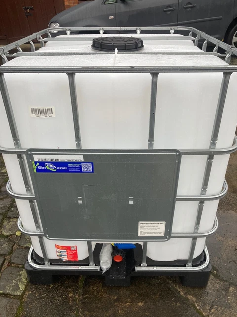 IBC CONTAINER, 1000LITER ,Wassertank, Regenwassertank EUR 60,00 ...