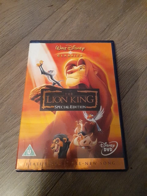 THE LION KING Special Edition DVD Classic 2-disc £0.99 - PicClick UK