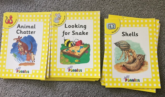 JOLLY PHONICS READERS, Jolly Phonics, Yellow Level 2 ( 18 Books) £20.00 ...