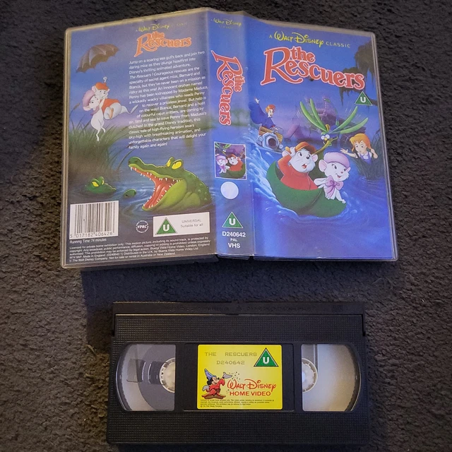 A WALT DISNEY Classic - The Rescuers (VHS/SH, 1997) £5.92 - PicClick UK